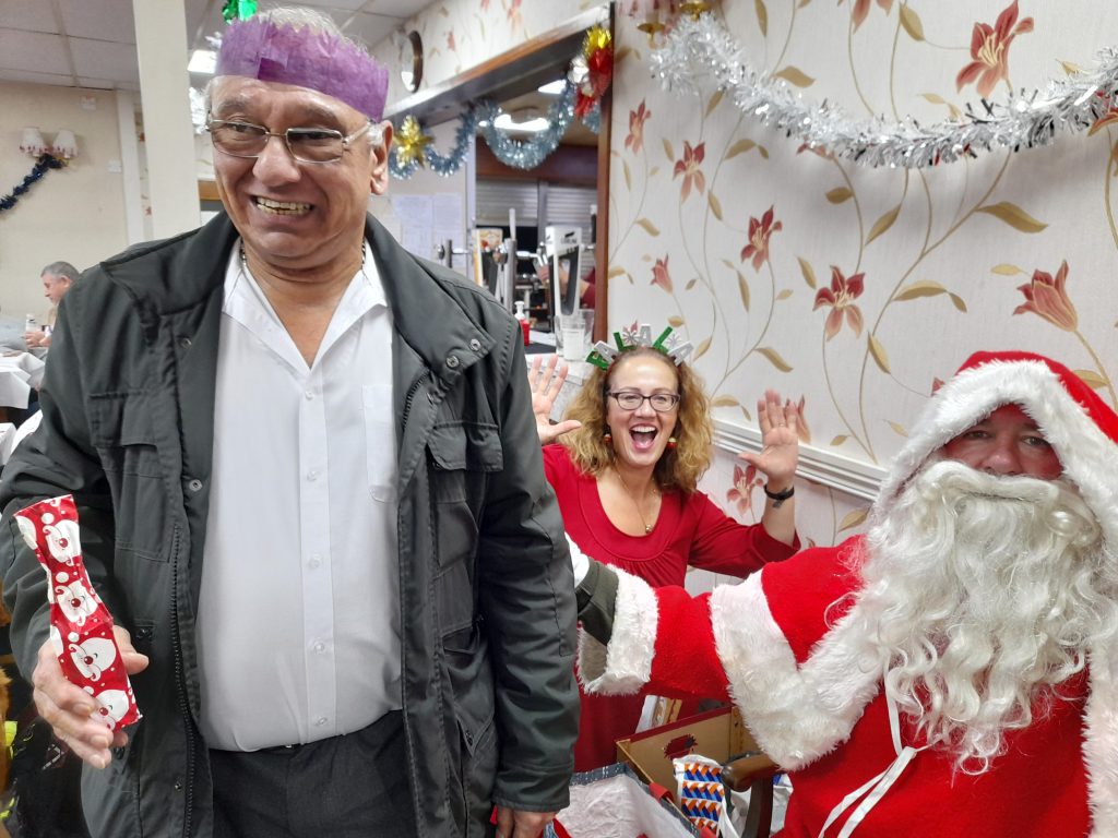 Christmas Santa’s Turkey Sandwiches Party - Sandwell Visually Impaired